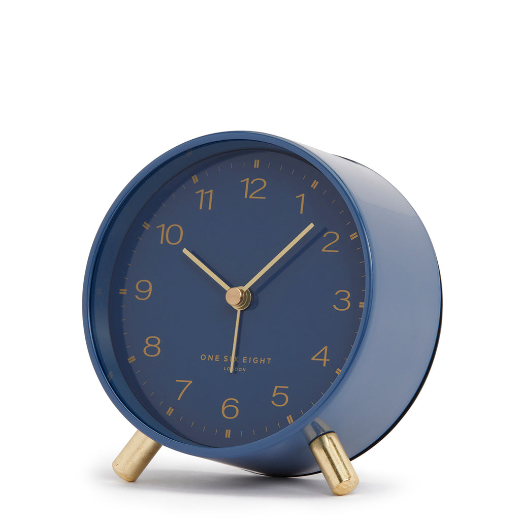Jasper Silent Alarm Clock | Navy – Whatever Mudgee
