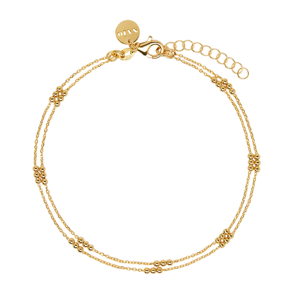 Halcyon Anklet | Yellow Gold – Whatever Mudgee