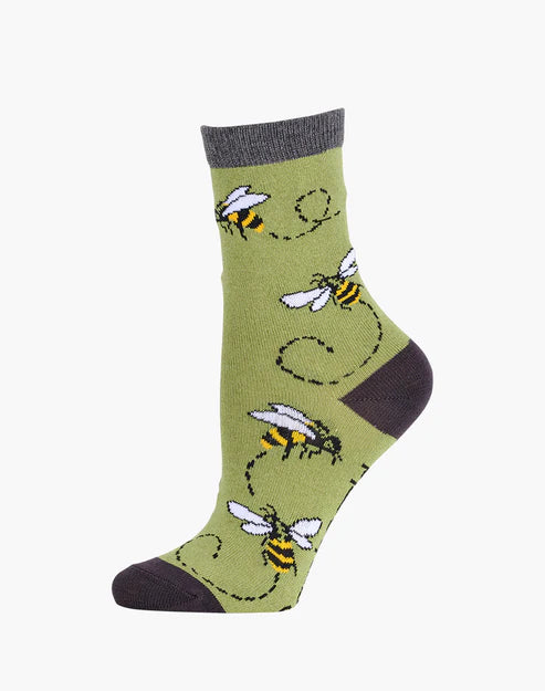 Buzzing Bee | Kids Bamboo Sock – Whatever Mudgee