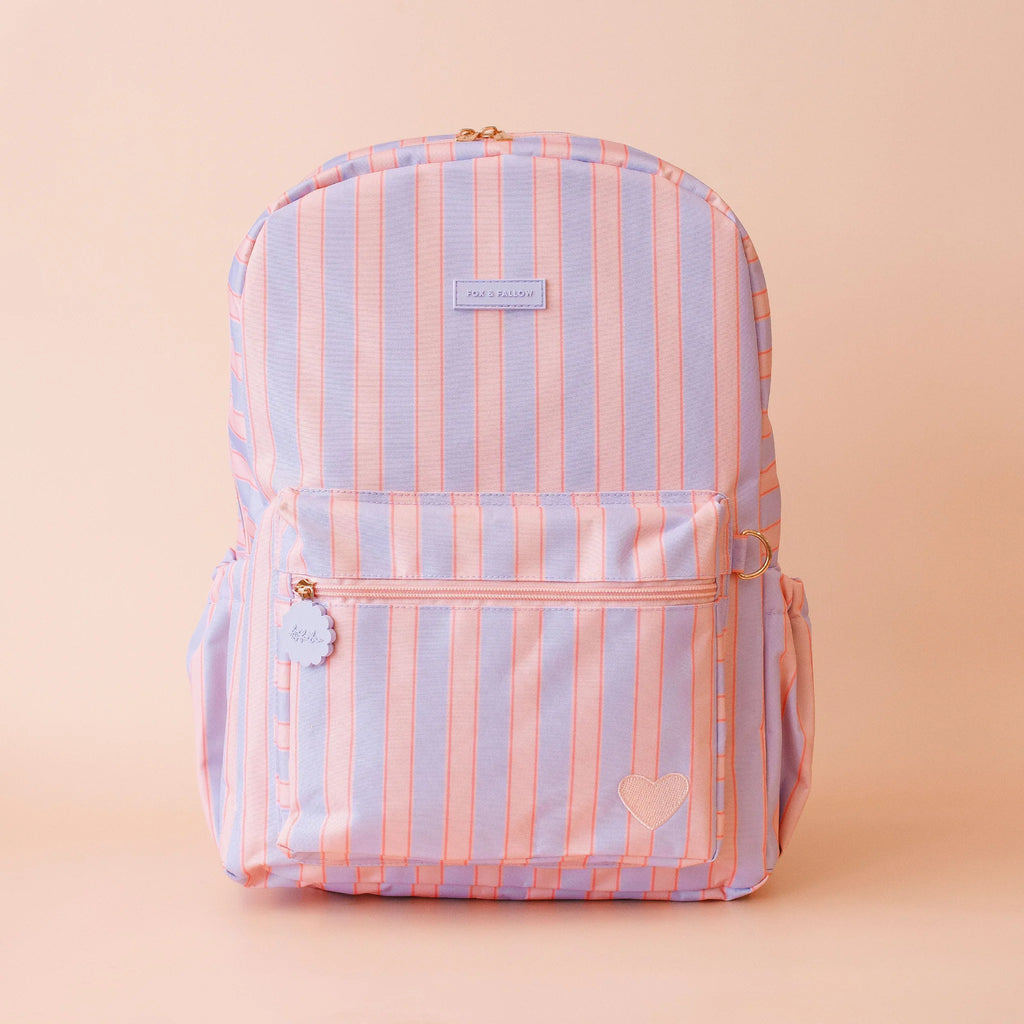 Powder Stripe Backpack – Whatever Mudgee