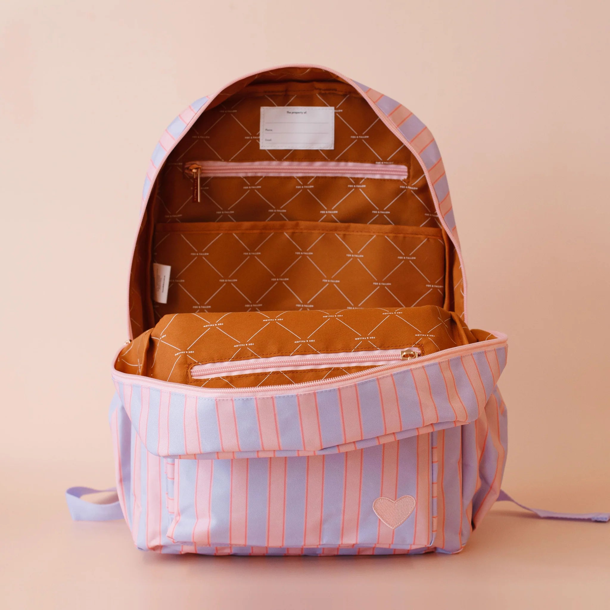 Powder Stripe Backpack – Whatever Mudgee