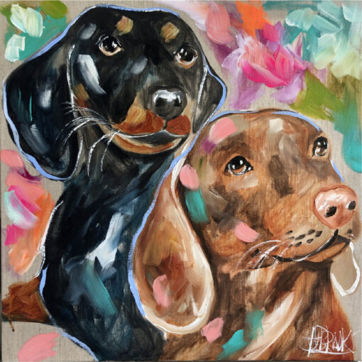 Pet Portraits by Amanda Brooks | Stone Drink Coaster Collection ...