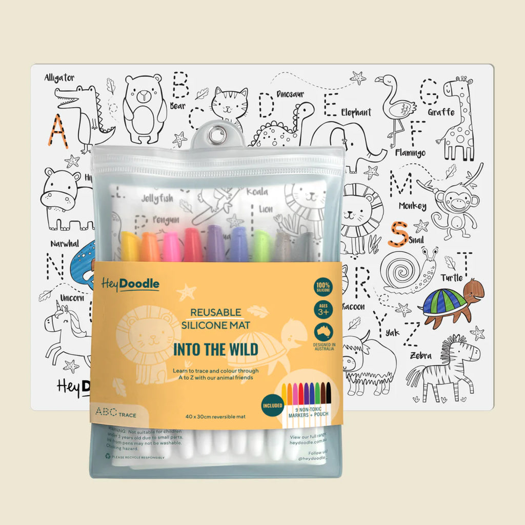 Into the Wild Classic Colouring & Doodle Mat – Whatever Mudgee