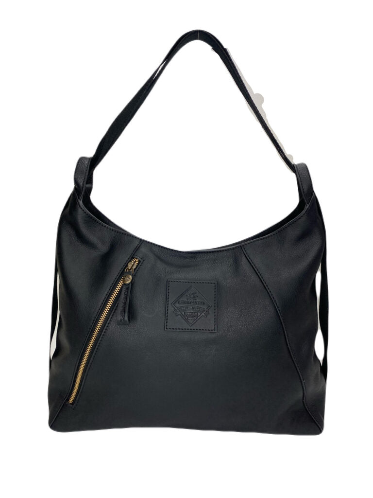 Meredith Leather Shoulder/Backpack | Black – Whatever Mudgee