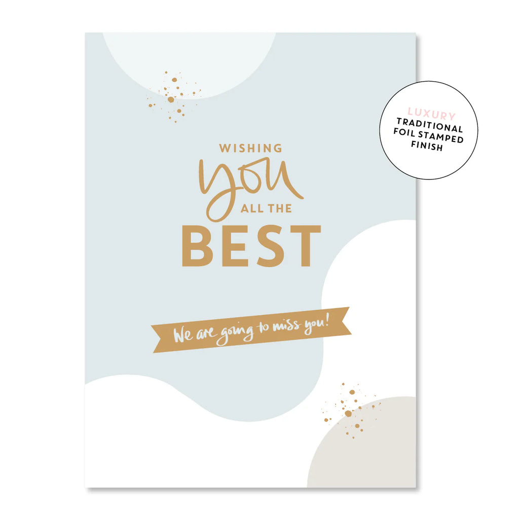 Wishing You All The Best! | Greeting Card – Whatever Mudgee