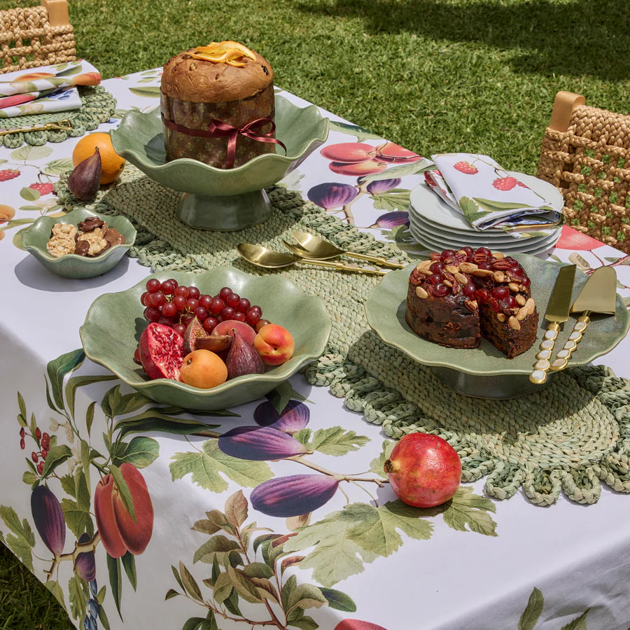 Wavy Green Reactive Tableware – Whatever Mudgee