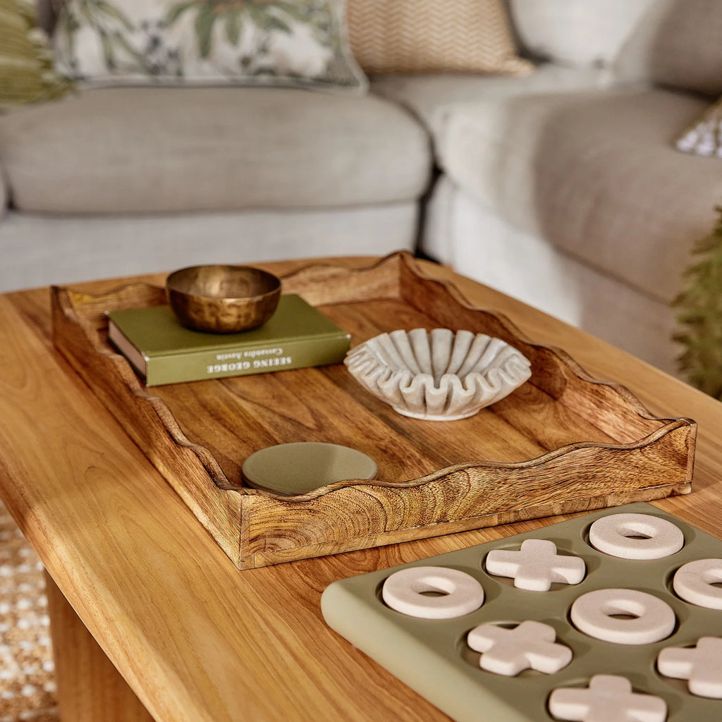Darcy Wavy Timber Tray – Whatever Mudgee