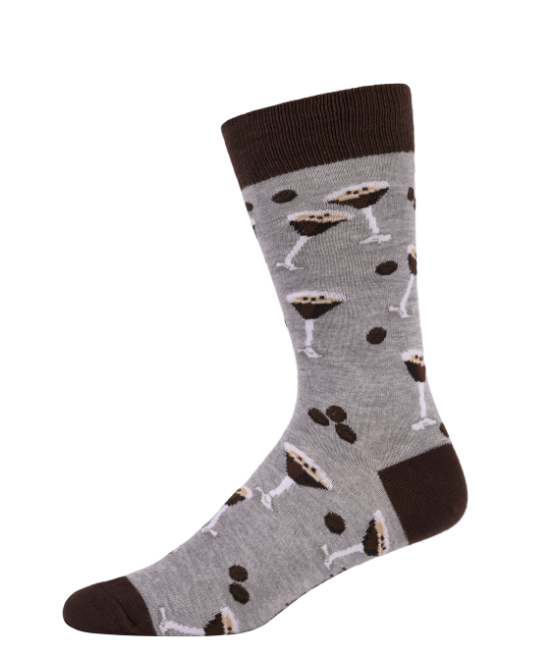 Espresso Martini | Mens Bamboo Sock – Whatever Mudgee