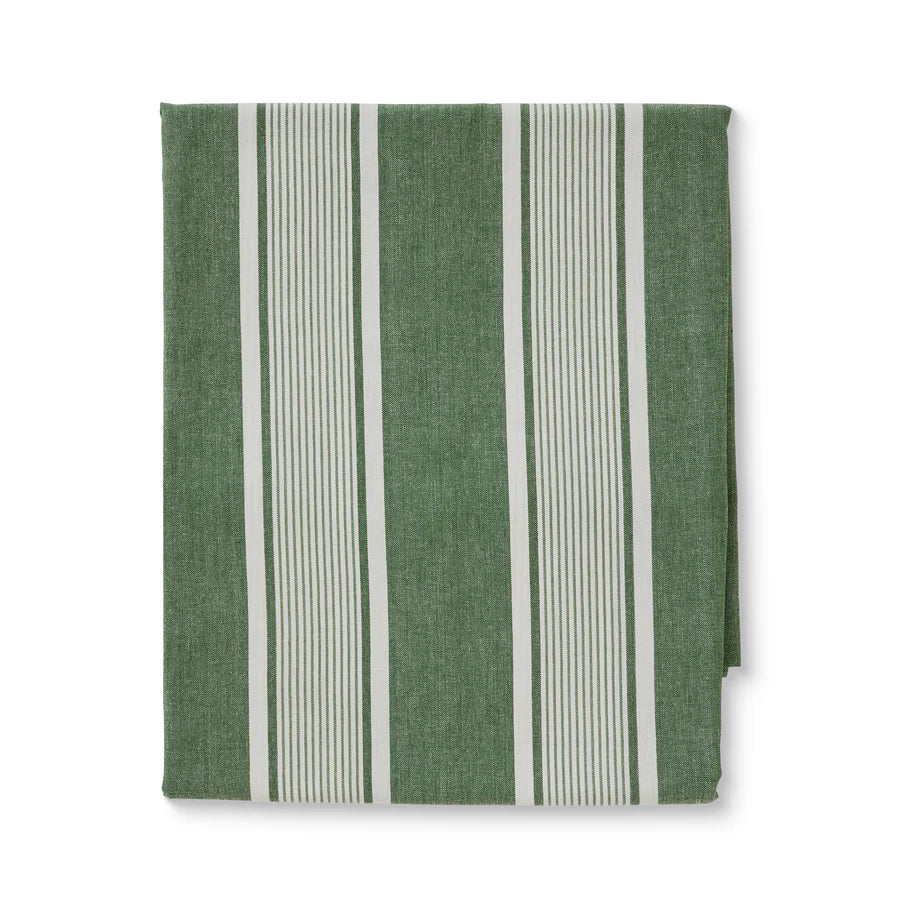 Avery Spruce Green Stripe Tablecloth – Whatever Mudgee