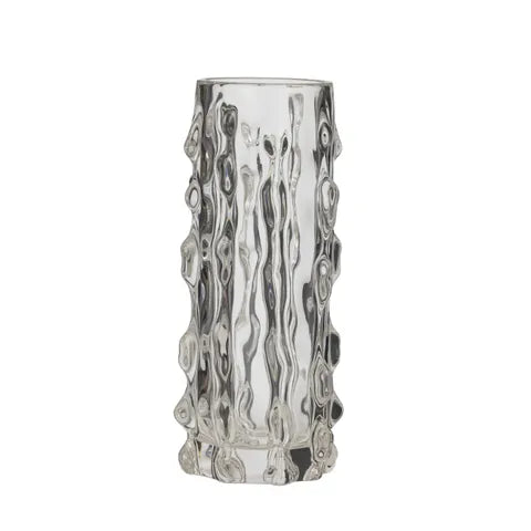 Foresta Dimple Glass Vase | Clear – Whatever Mudgee