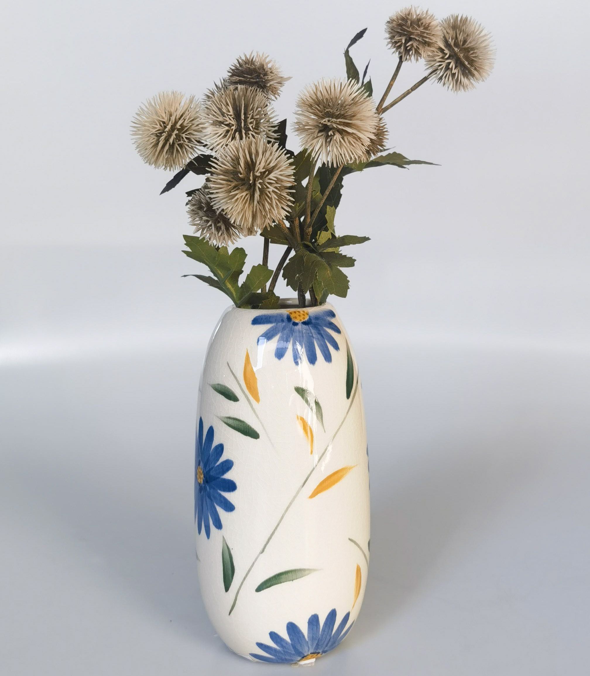 Maxine Floral Vase Blue & Green – Whatever Mudgee