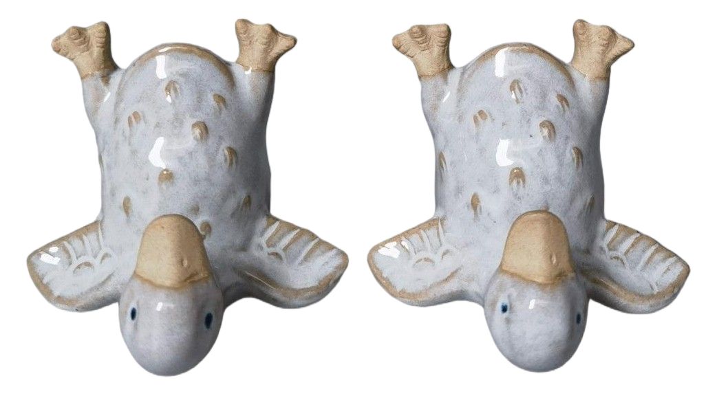 Duck Handstand Salt & Pepper Shakers White – Whatever Mudgee