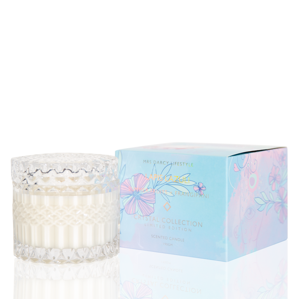 Candle Lapis Lazuli | Summer Fruits + Frangipani (Petite) – Whatever Mudgee