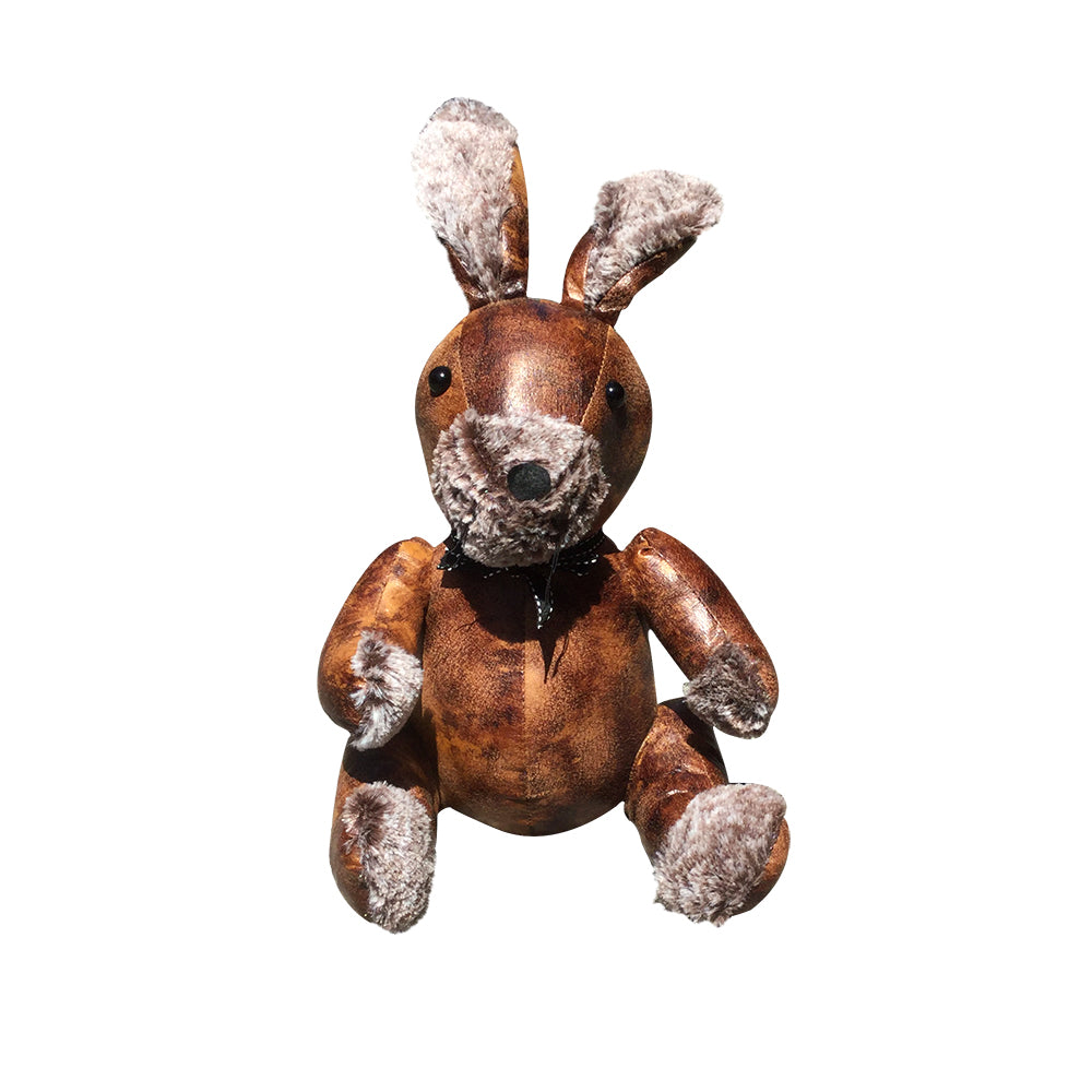 Richard The Rabbit | Leather Doorstop – Whatever Mudgee