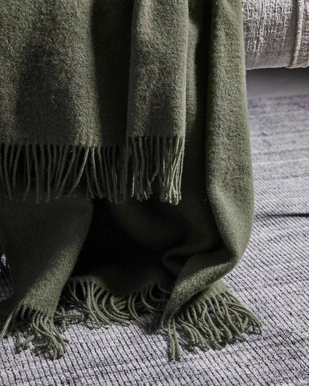 Nevis Lambswool Throw | Juniper | 130 x 200cm – Whatever Mudgee