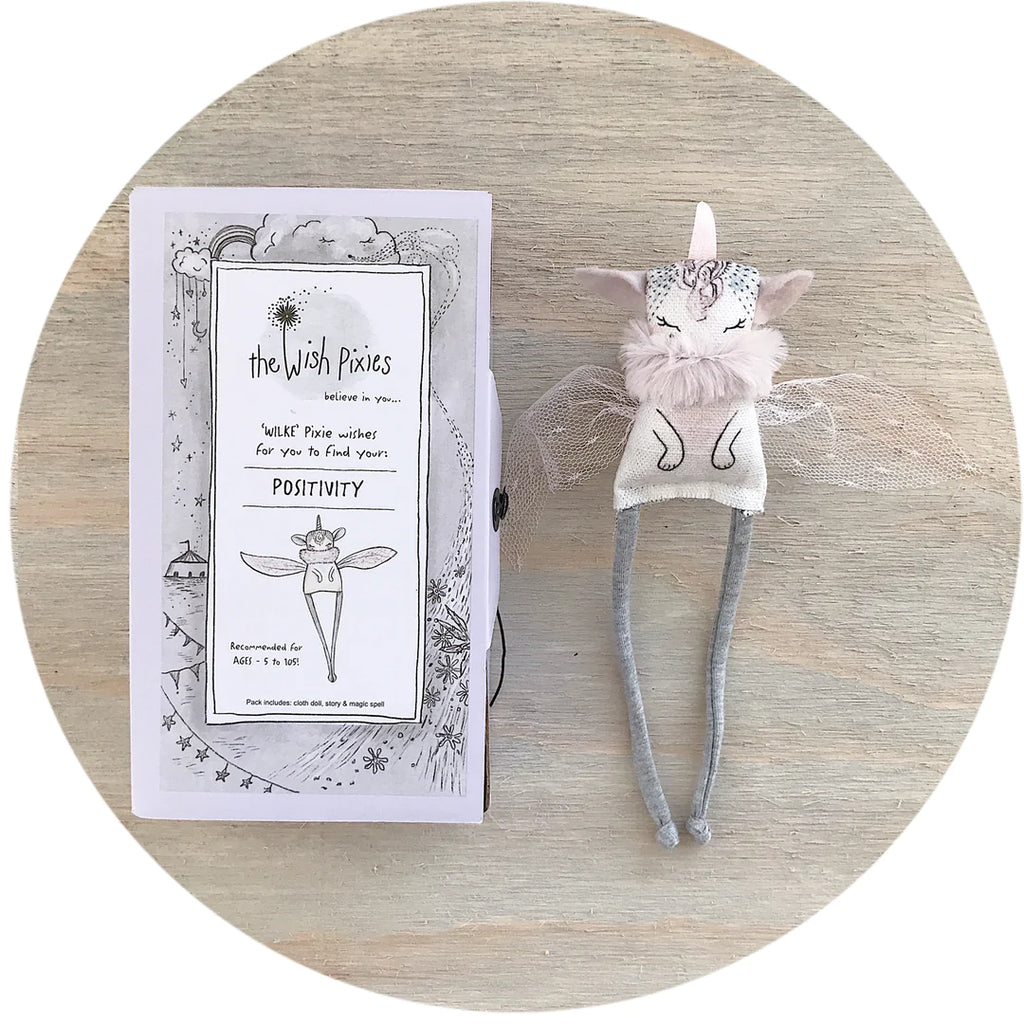 Wish Pixie Doll & Story | Wilke for Positivity – Whatever Mudgee